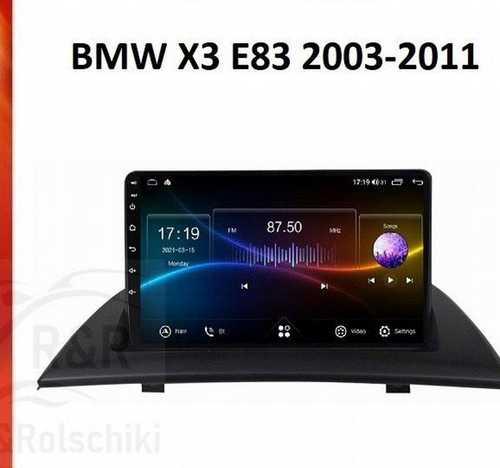 Магнитола BMW X3 E83 2004-2010 Android