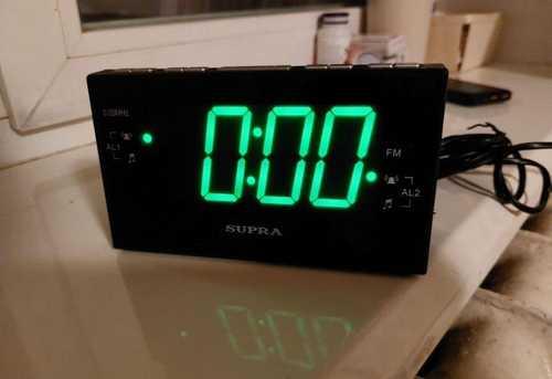 Часы-будильник электронные Supra SA-40FM
