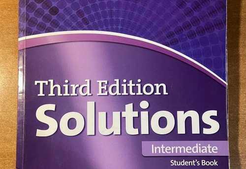 Учебники по английскому Solutions intermediate