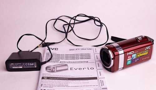 Видеокамера jvc everio GS-HM446RE