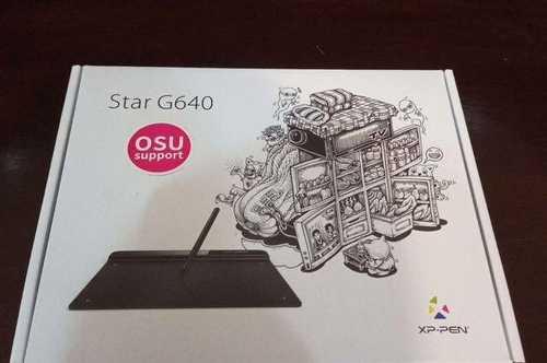 Графический планшет xppen star g640