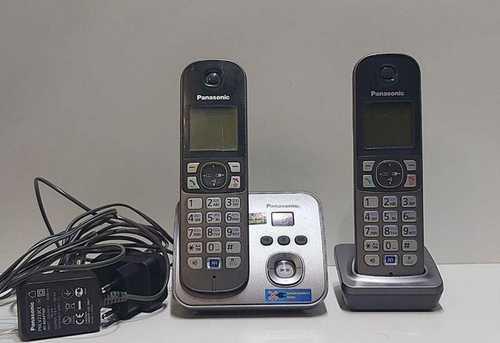 Радиотелефон домашний Panasonic (2 трубки)