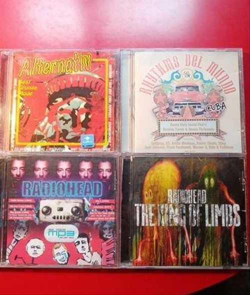 CD диски рок-поп