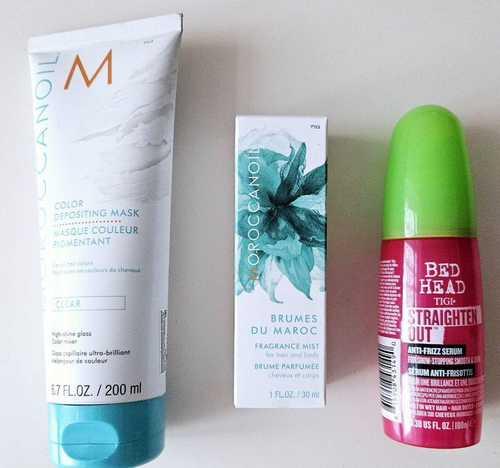 Косметика Moroccanoil, Tigi Bed Head