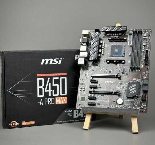 Материнская плата MSI B450-A PRO MAX