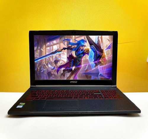 Игровой ноутбук MSI GL62 / GTX / Core i7 / SSD