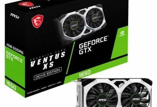 Видеокарта MSI GeForce GTX 1650 ventus XS