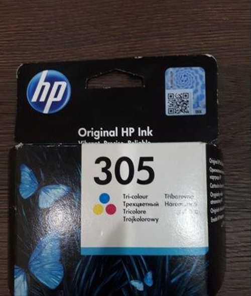Картридж HP 305 цветной