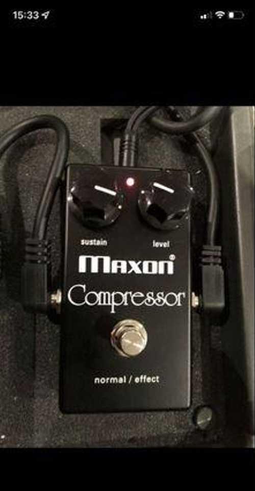 Гитарная педаль maxon compressor