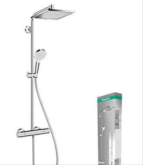 Душевая стойка hansgrohe Crometta E 240