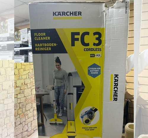 Karcher электрошвабра fc 3 cordless