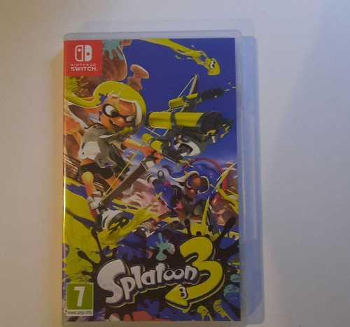 Splatoon 3 картридж