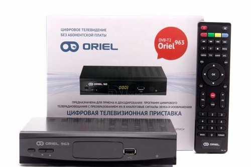 Цифровой ресивер dvbt2 Oriеl 963, гарантия 1 год