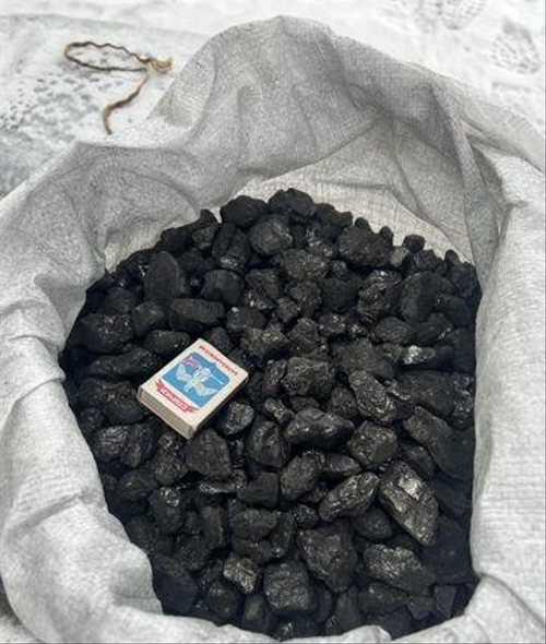 Уголь антрацит (орешек ам), дпк фасовка по 50 кг