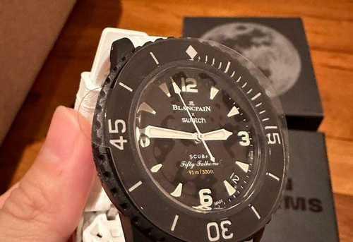 Часы Blancpain X Swatch ocean OF storms