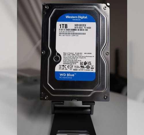 Жёсткий диск WD Blue 1TB 3'5