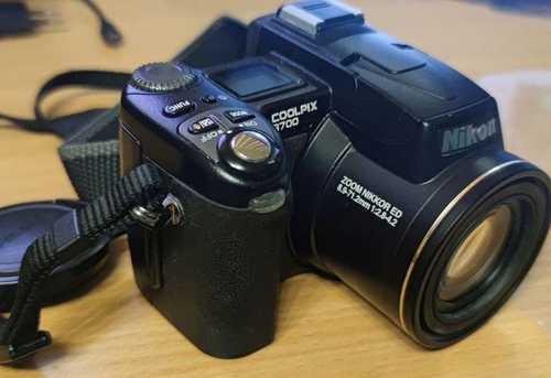 Nikon E8700 с Wide Converter WC-E80 0.8