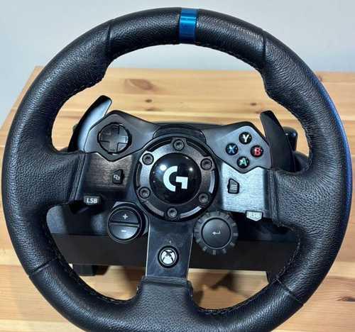 Руль logitech g923 с кпп