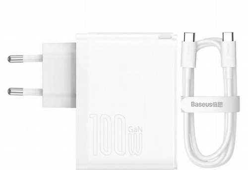 Зарядный блок baseus GaN5 Pro C+U 100W