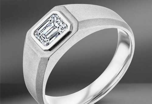 Мужское кольцо Charles с бриллиантом 0.92Ct