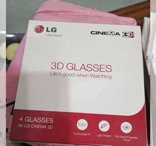 3D очки для телевизора lg