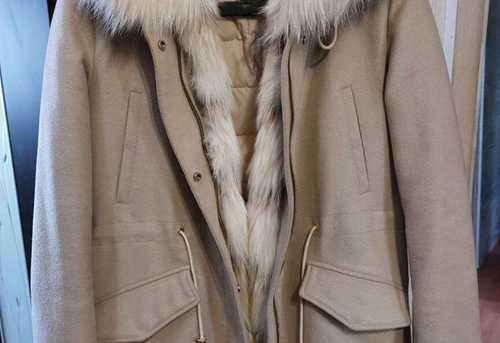 Куртка зимняя с натуральным мехом