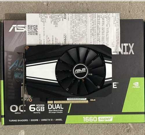 Видеокарта gtx 1660 super 6gb