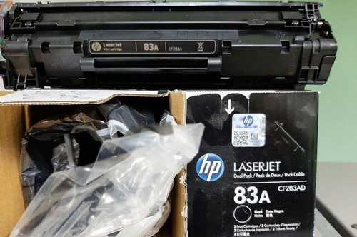 Картридж HP 83A лазерный упаковка 2шт (2*1500 стр)
