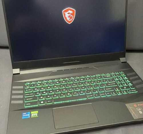 Ноутбук MSI GL76 11UDK i7/RAM8/SSD512/RTX 3050 Ti