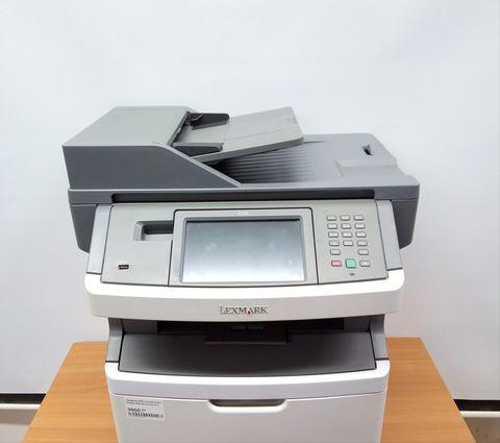 Лазерное мфу Lexmark X464de + полные расх. мат-лы