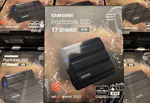 4TB Внешний SSD Samsung T7 Shield (Новые) 1050MB/s