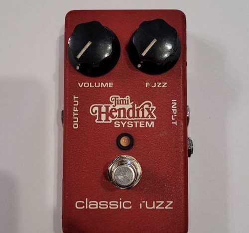 Педаль mxr jimmy hendrix classic fuzz