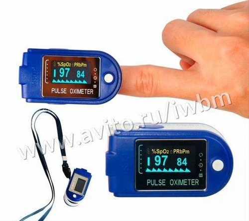 Пульсоксиметр Fingertip Pulse Oximeter