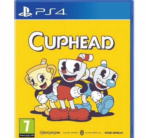 Cuphead PS4, русские субтитры