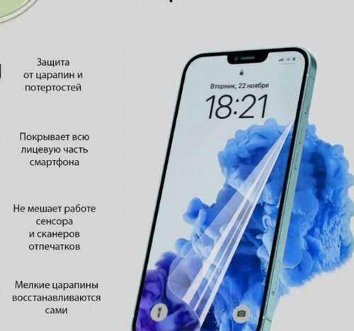 Гидрогелевая пленка на телефон ZTE