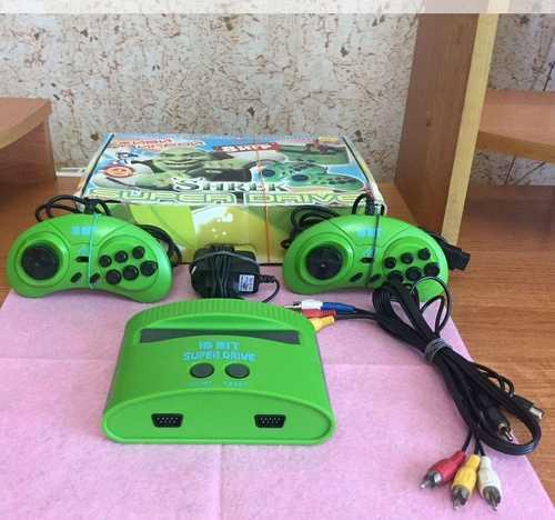 Sega 16Bit/Shrek Super Drive/8 in 1(8 Игр)