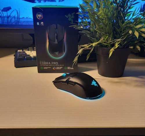 Razer Cobra Pro Черная Беспроводная мышь