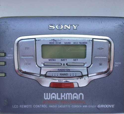 Кассетный плеер Sony Walkman WM-GX654 пишущий