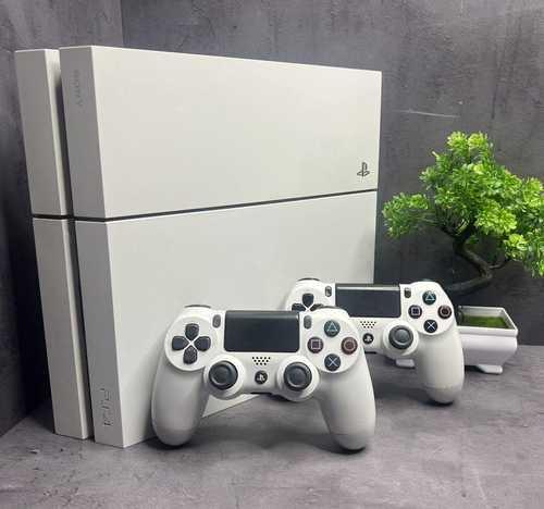 Sony PS4 Fat 1000GB White / Игры / Гарантия