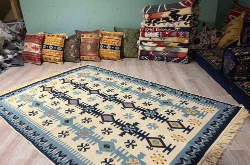 Ковры килим двухсторонние хлопковые эко этно бохо
