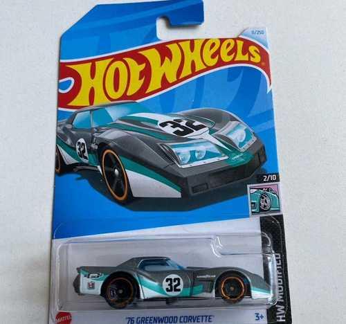 Hot wheels 1976 greenwood corvette