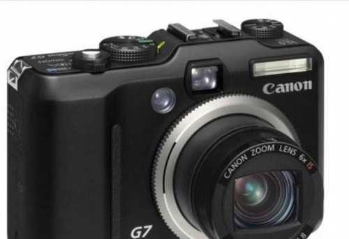 Фотоаппарат Canon power shot G7