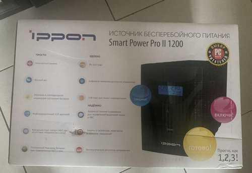 Ибп UPS Ippon Smart Power Pro II 1200