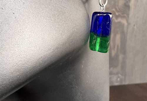 Серьги из стекла