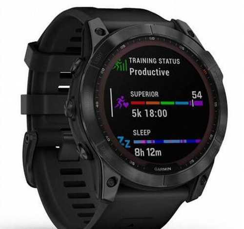 Garmin Fenix 7x 51mm Sapphire Solar Black