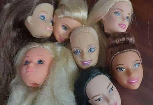 Головы кукол Барби и их аналогов