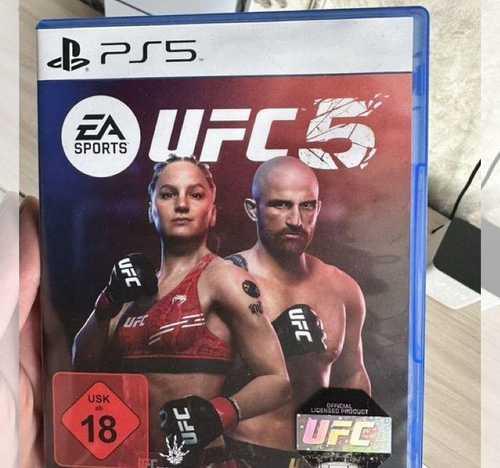 Игры ps5 ufc 5 диск