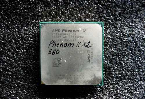 Socket AM3 AMD Phenom II X2 560 (4 Ядра / UCC)