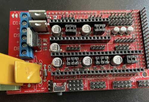 Плата расширения (Shield) Ramps 1.4 для Arduino