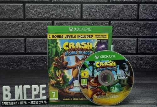 Игра Crash Bandicoot N. Sane Trilogy (Xbox One)